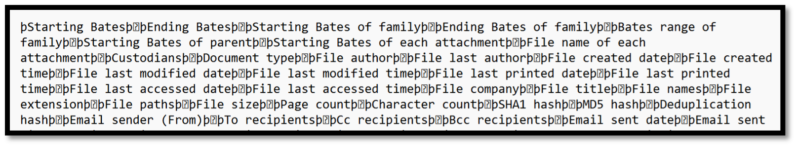 How to Read a Load File - EDRM