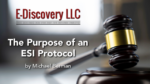 The Purpose of an ESI Protocol - EDRM
